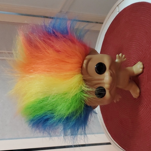 Funko | Toys | Funky 220 8 Lucky Troll Rainbow Hair | Poshmark